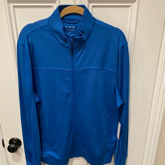 A/U/R | Jackets & Coats | Mens Royal Blue Track Jacket | Poshmark